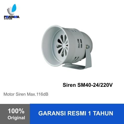 Jual Motor Siren SM40-24/220V 116dB (QLight) | Shopee Indonesia