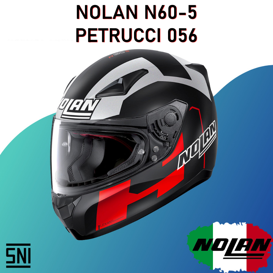 Jual Helm Nolan N60-5 D.PETRUCCI Gemini Rep 056 N60 N605 | Shopee Indonesia