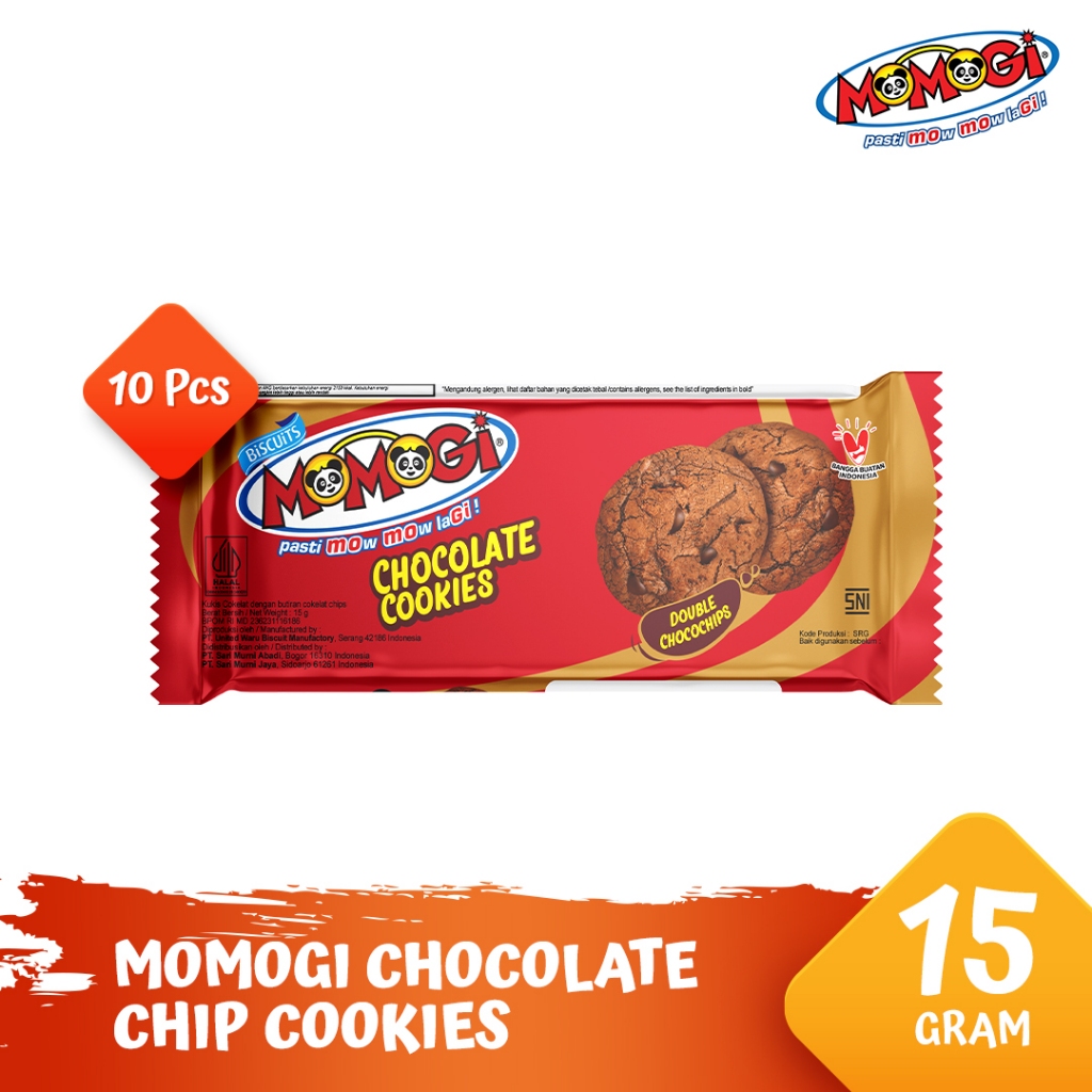 Jual Momogi Chocolate Chip Cookies [10 Pcs] | Shopee Indonesia