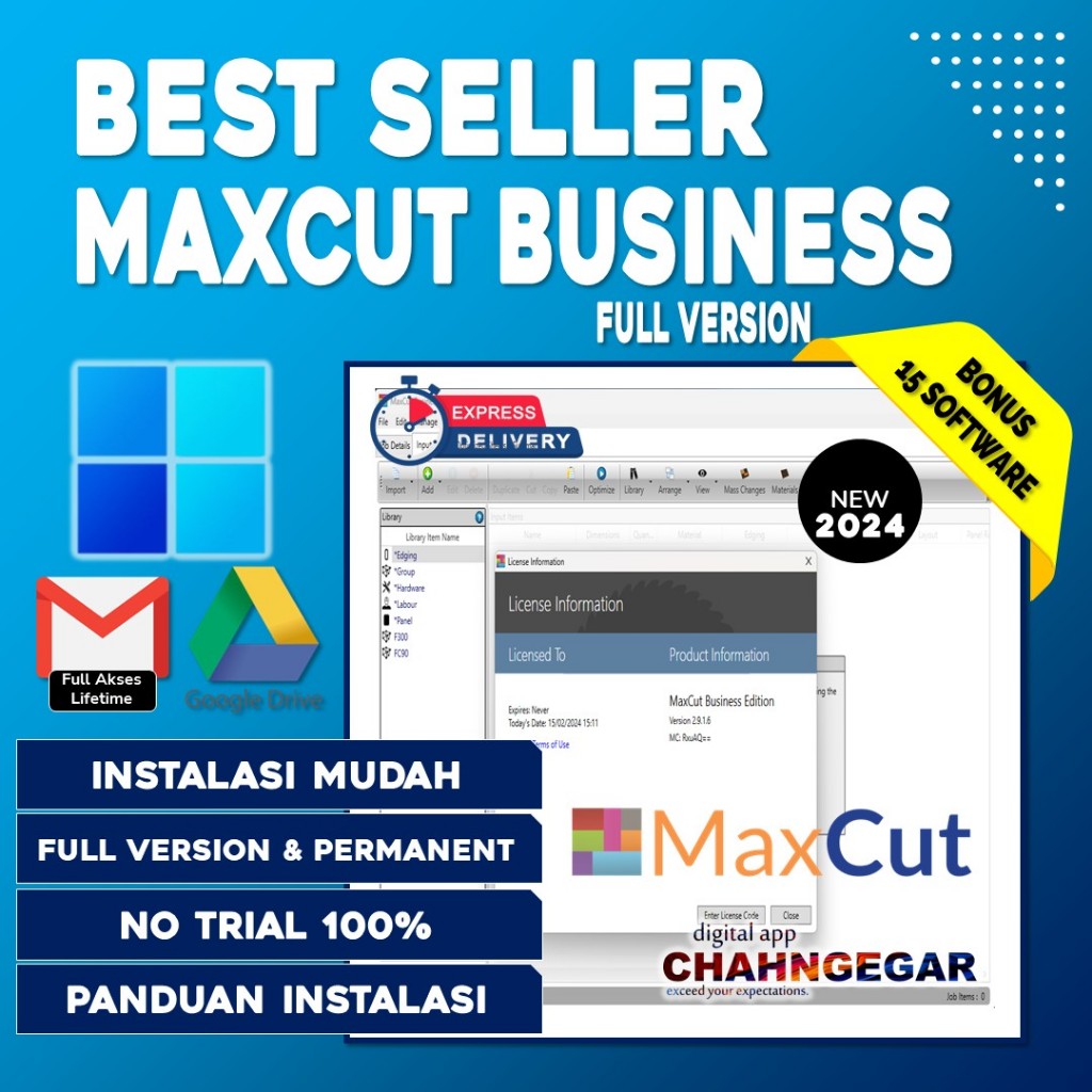 Jual MaxCut Business Edition 2024 Full Lifetime Software untuk membuat ...