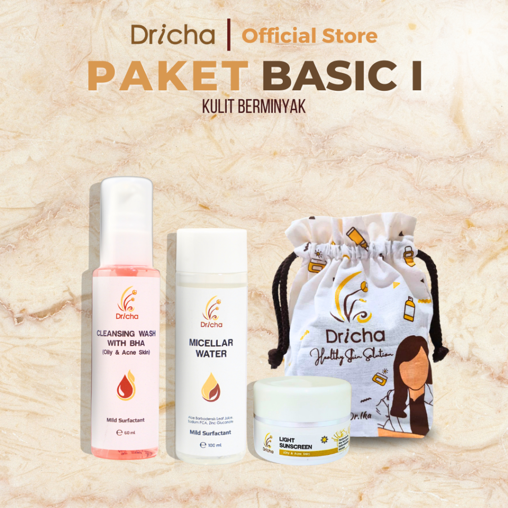 Jual PAKET BASIC I (Oily Skin) Perawatan wajah untuk Kulit Berminyak ...