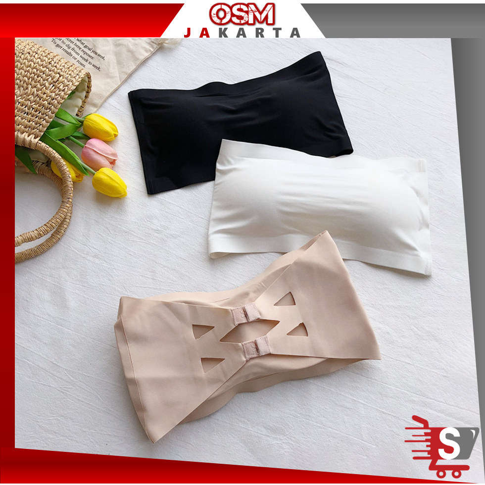 Jual OSM JKT F6170 Kemben Seamless / Bra Kemben Strapless / Kemben Crop ...