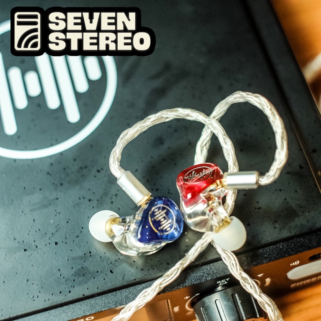 Jual WAVE 2HU WAVE2HU IEM In Ear Monitor Dual Driver Red Blue Pearl ...