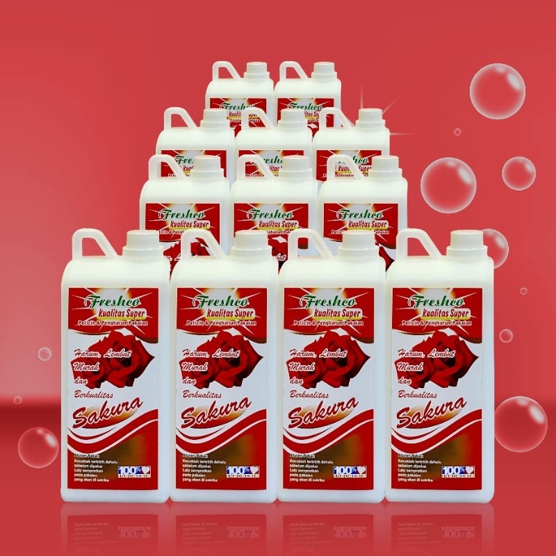 Jual Pelicin Pakaian/Pelicin Setrika Freshco 8 Macam Varian Aroma Isi 1 ...
