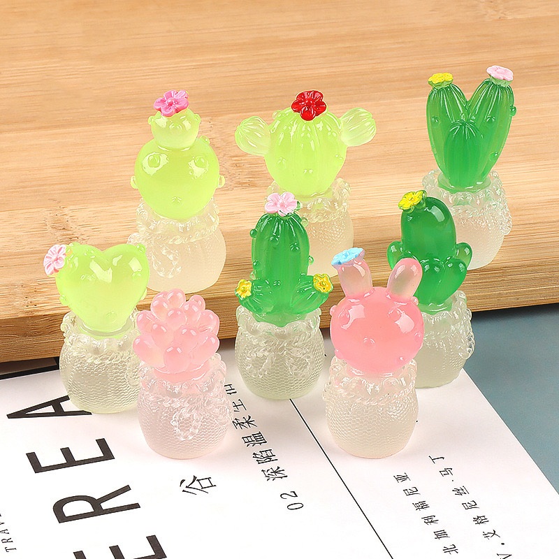 Jual Resin Clay Glow In The Dark Karakter 3D DIY Miniatur Pajangan / Dekorasi | Shopee Indonesia