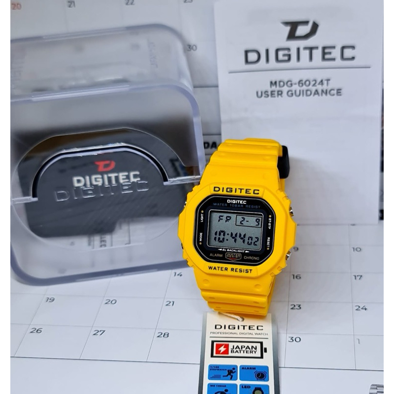 Jual Jam Tangan DIGITEC ORIGINAL DG 6024 / DG-6024T / 6024T / DG6024 ...