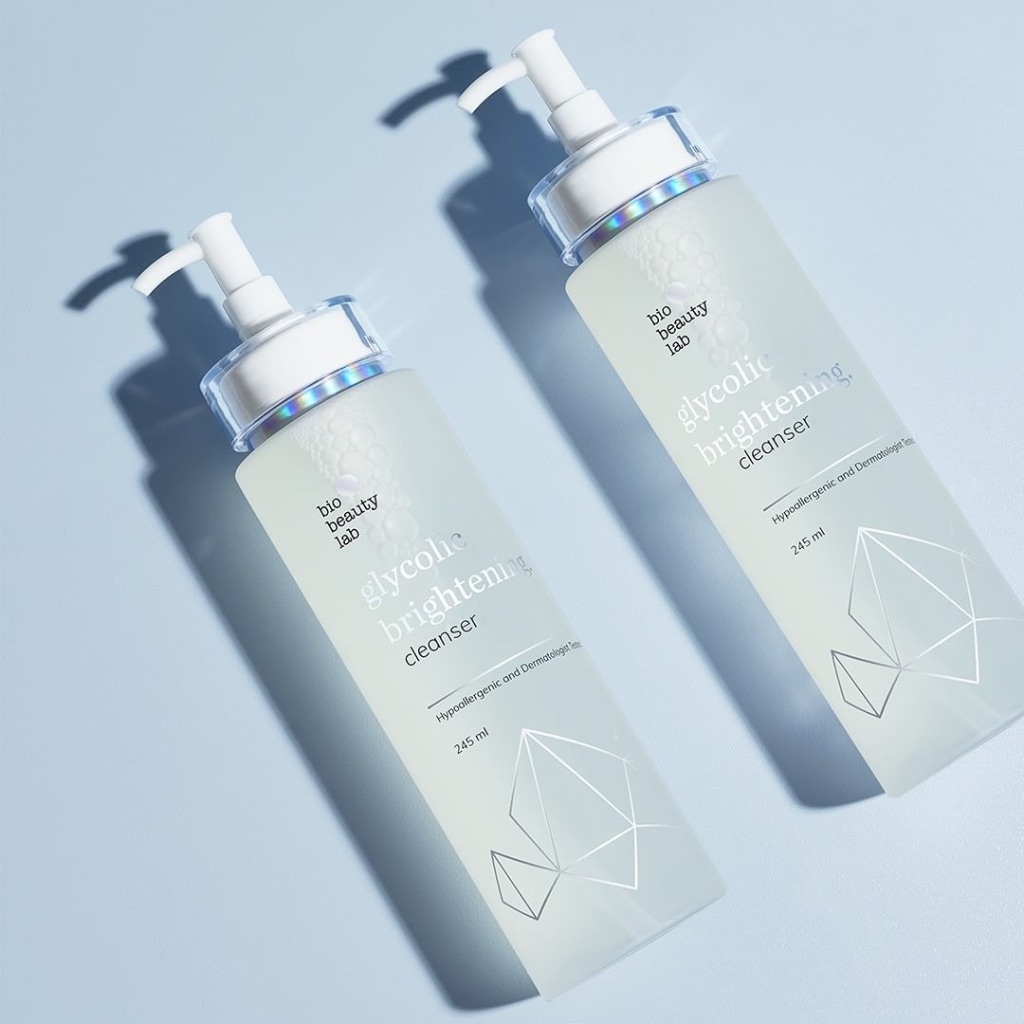 Jual GLAM - BIO BEAUTY LAB Glycolic Brightening Cleanser 100ml/245ML ...
