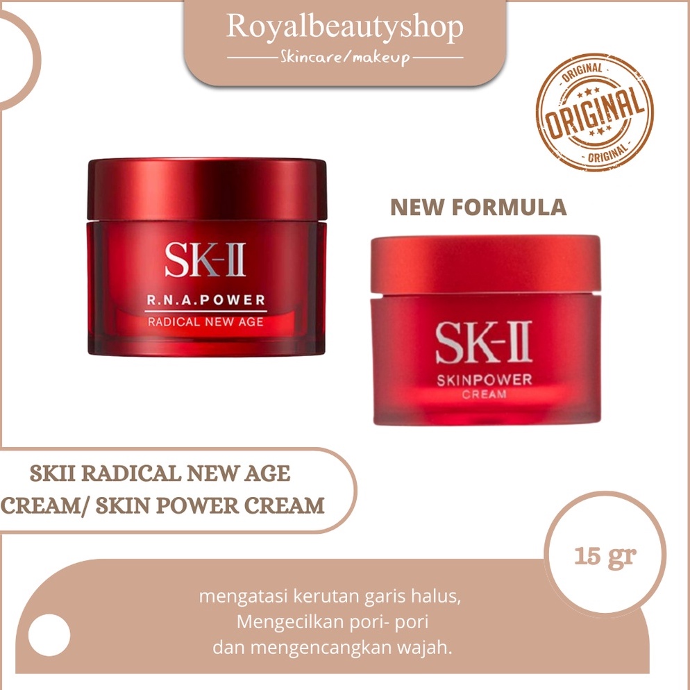 Jual 11 Brands Festival SKII SKIN POWER CREAM 15gr Skin Power Airy ...