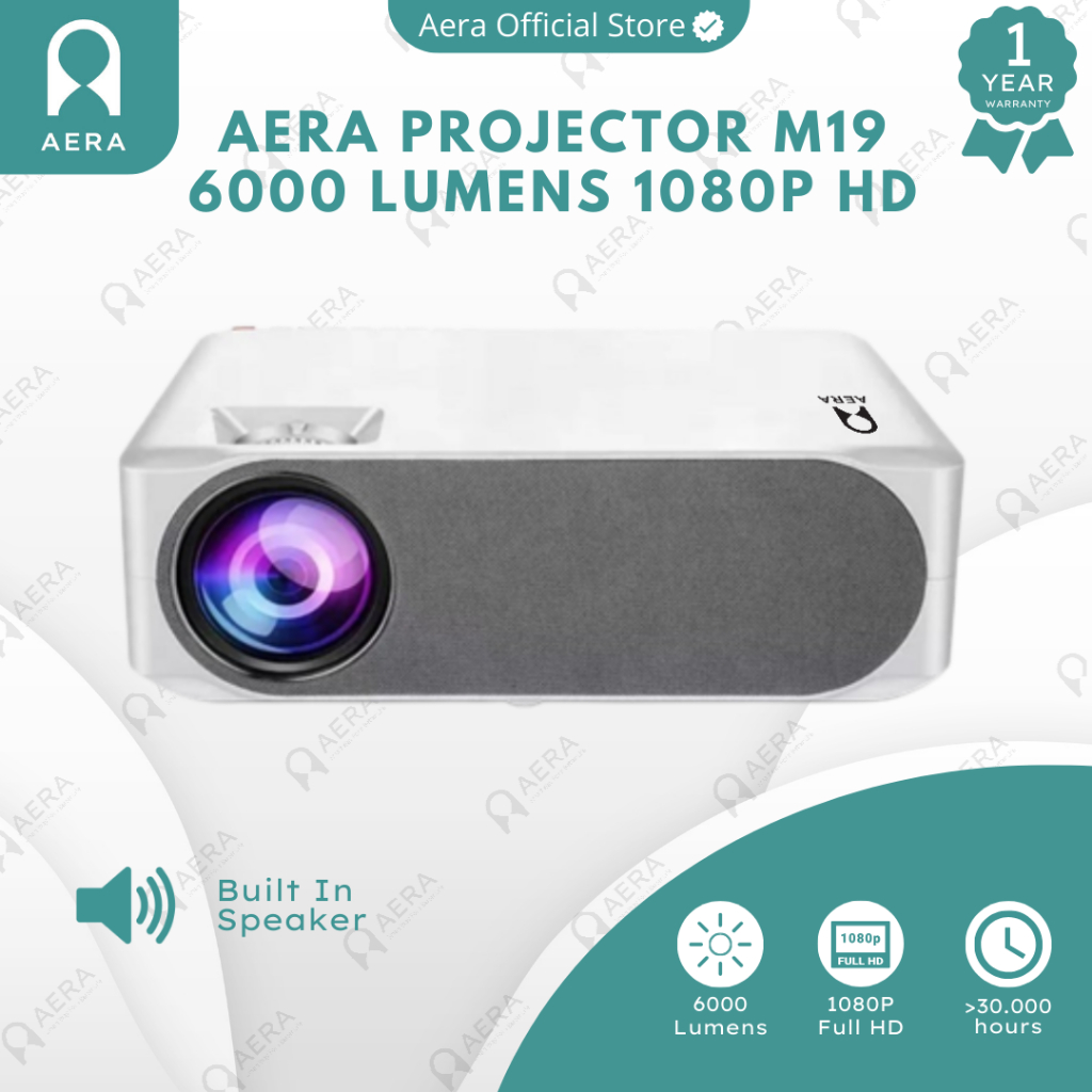 Jual Proyektor Android | Proyektor AERA LED M19 6000 Lumens Full HD ...