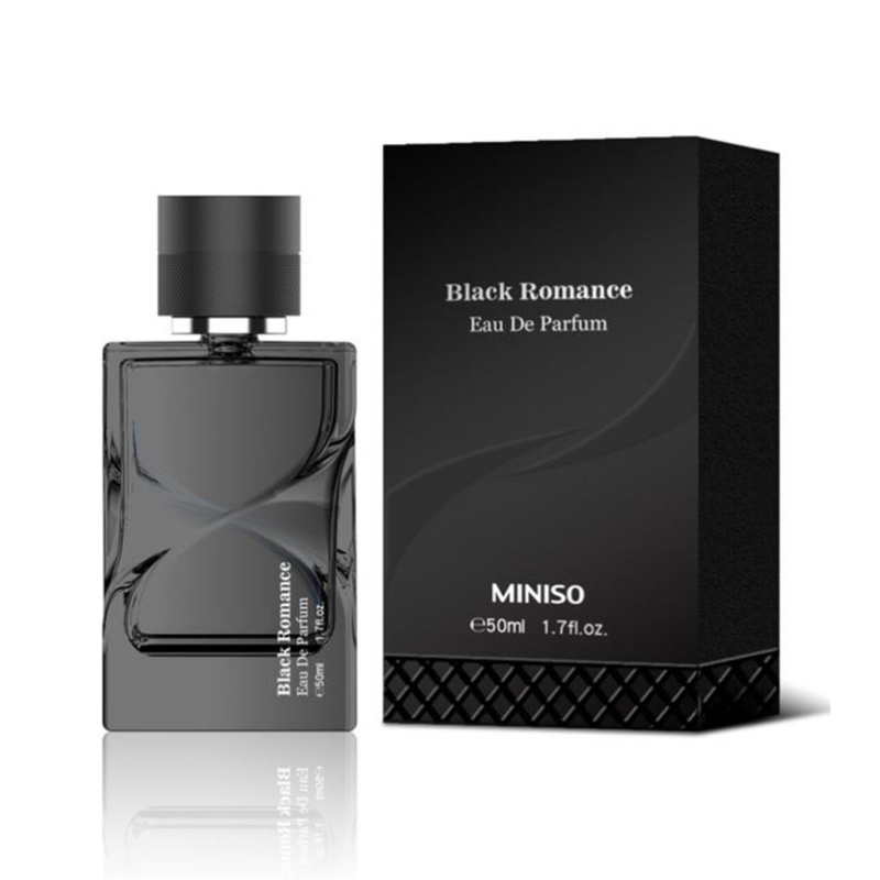 Jual MINISO PERFUME | BLACK ROMANCE EDP 50ML | MENS PERFUME | Shopee ...