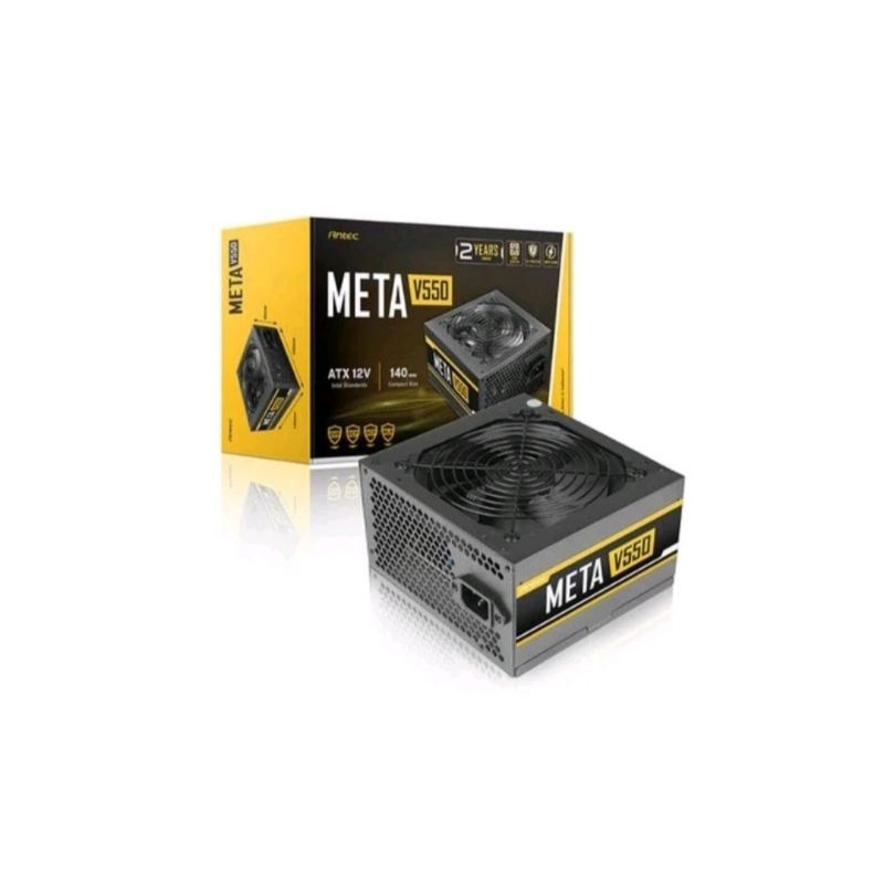 Jual PSU Antec META 550W-V550 ( Efficiency 80%,) Garansi 2Tahun ...
