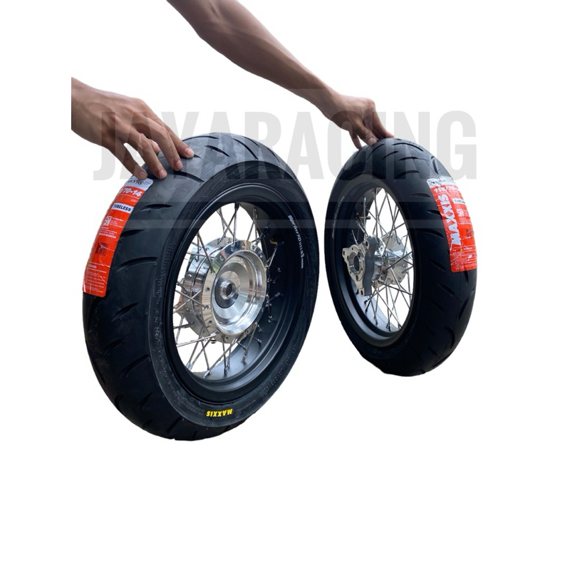 Jual VELG SET RING 14 350 300 250 BAN TUBLES NMAX AEROX PCX 150 PCX 160 ...