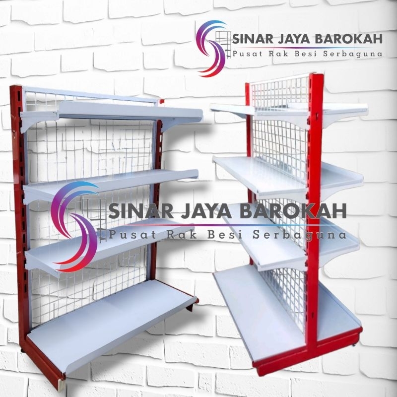 Jual RAK MINIMARKET/RAK GONDOLA REDY BERBAGAI MACAM UKURAN! | Shopee ...