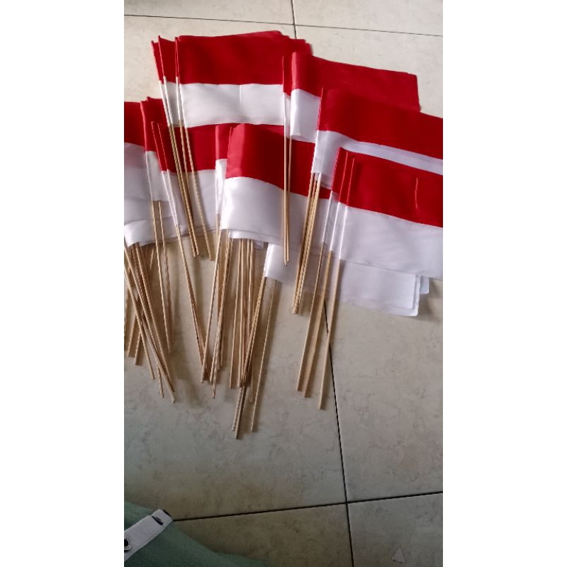Jual bendera tangan merah putih | Shopee Indonesia