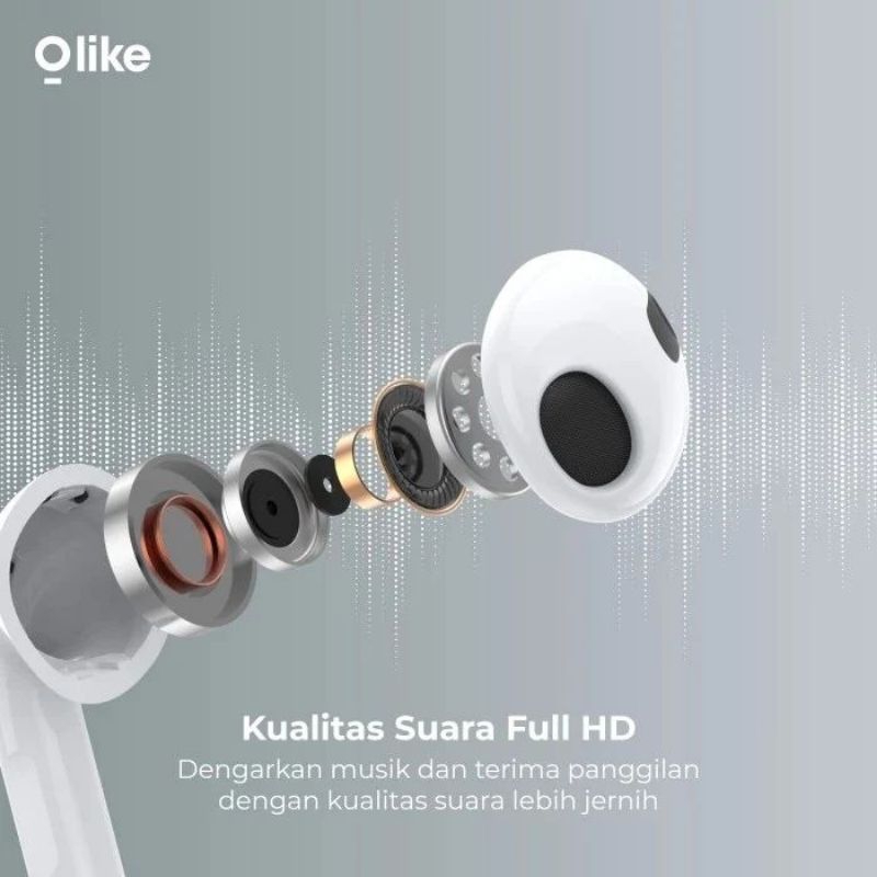Jual OLIKE BUDS WIRELESS EARPHONE (HEADSET BLUETOOTH) | Shopee Indonesia