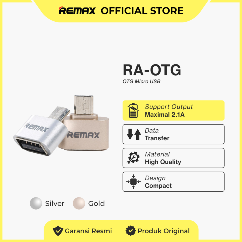 Jual REMAX OTG USB to Micro RA -OTG | Shopee Indonesia