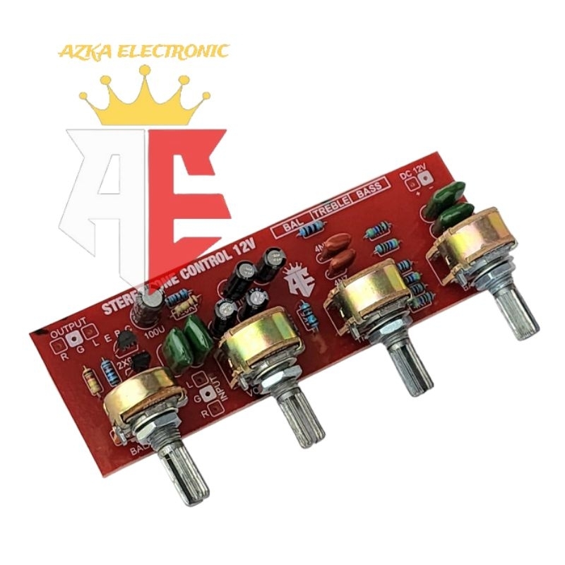 Jual Kit Tone Control Stereo 12V DC Balance Bass Treble | Shopee Indonesia
