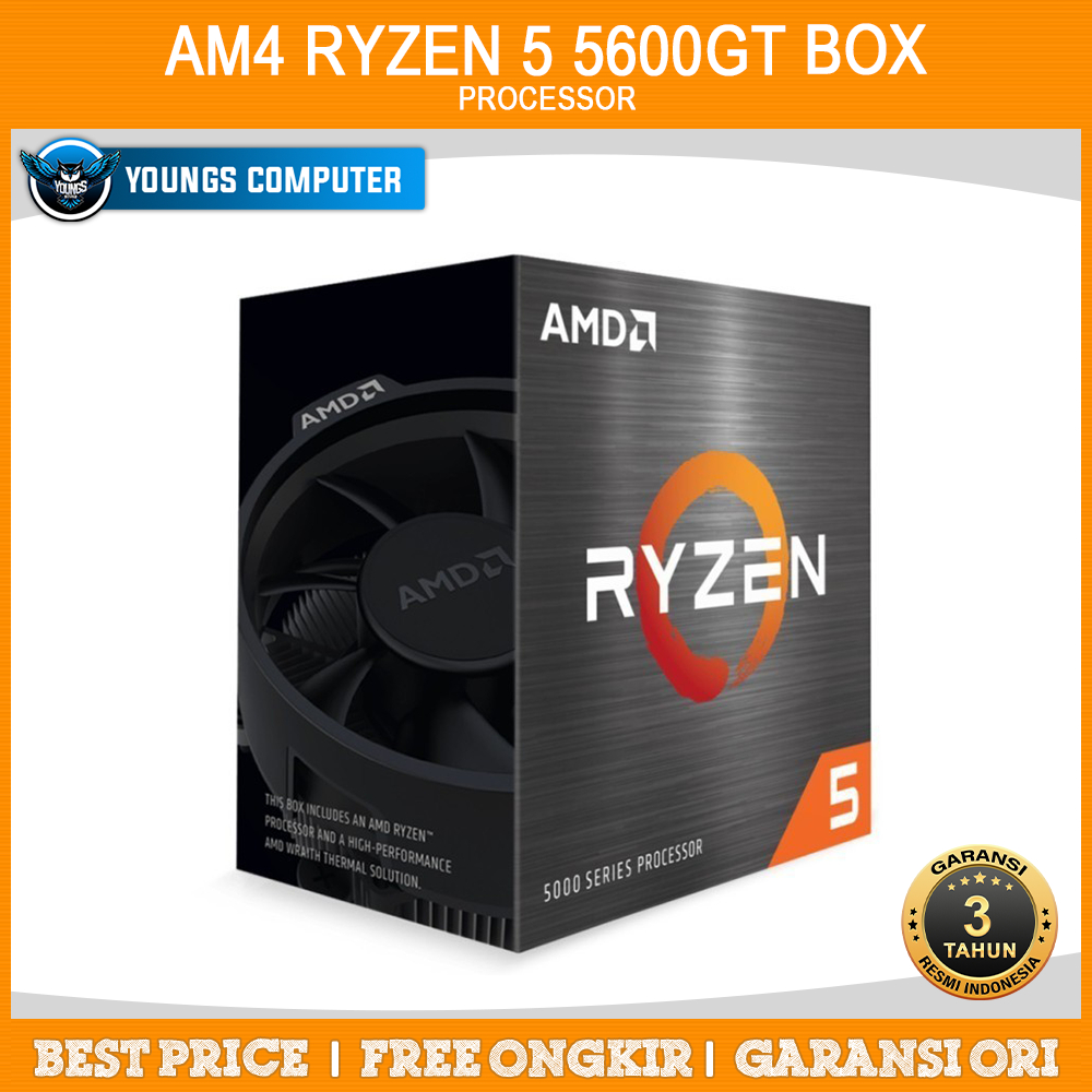 Jual AMD Ryzen 5 5600GT Box | 4.6GHz 6C 12T AM4 Radeon Graphics ...