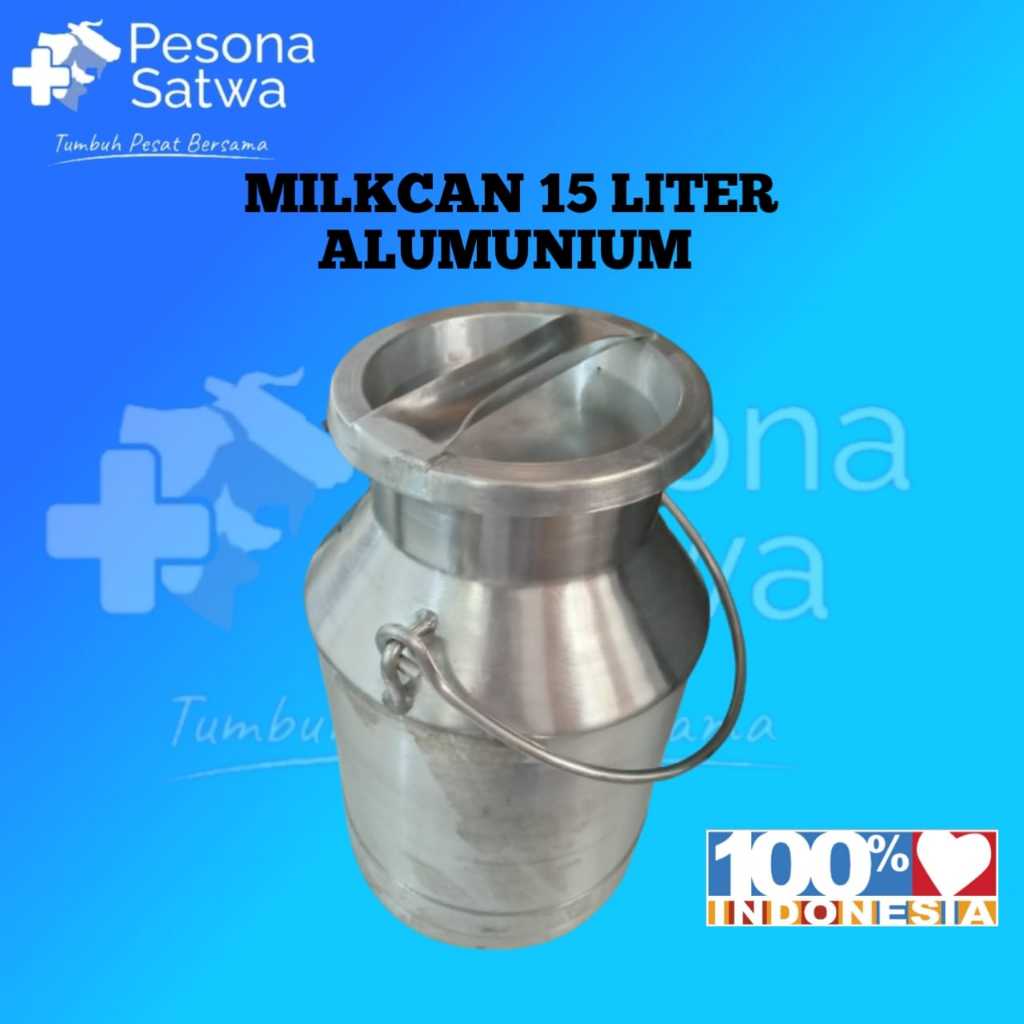 Jual Milk Can 15 liter Aluminium Produk Lokal | Shopee Indonesia