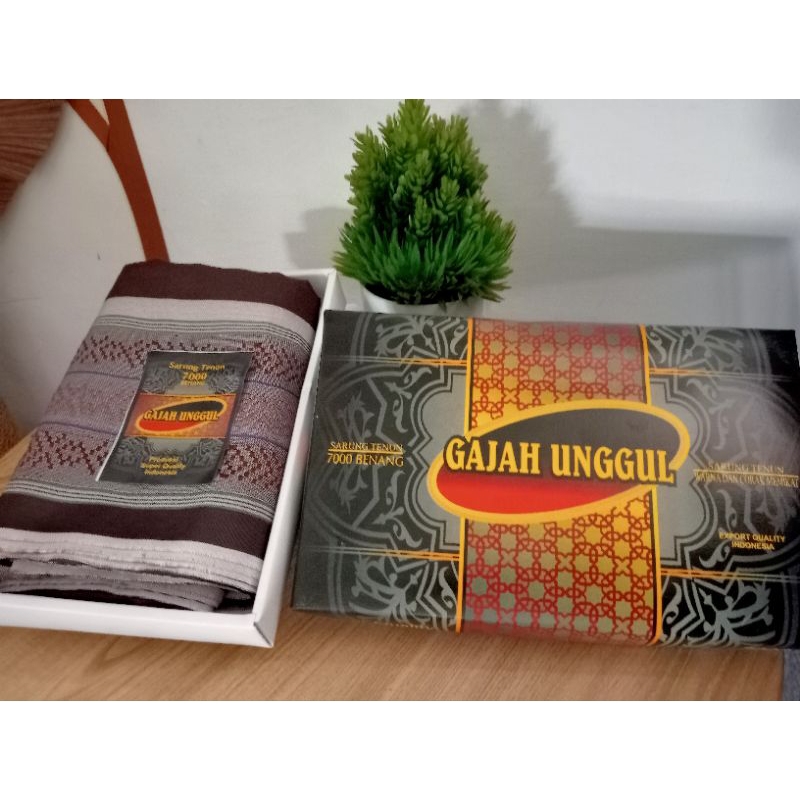 Jual sarung murah bagus sarung gajah unggul kemasan dus | Shopee Indonesia