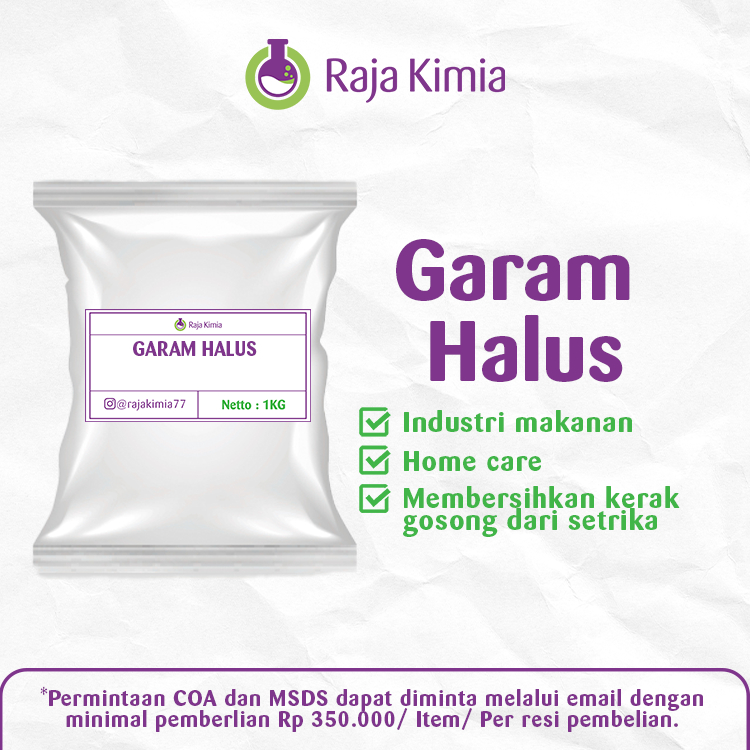 Jual Garam Halus / NaCL - 1 KG | Shopee Indonesia