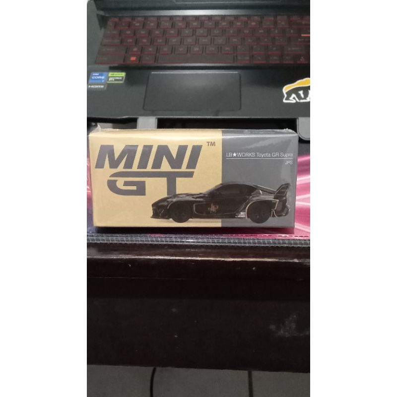 Jual Hotwheels F&F Premium Supra mk4 black dan Mini GT Supra mk5 lbwk ...