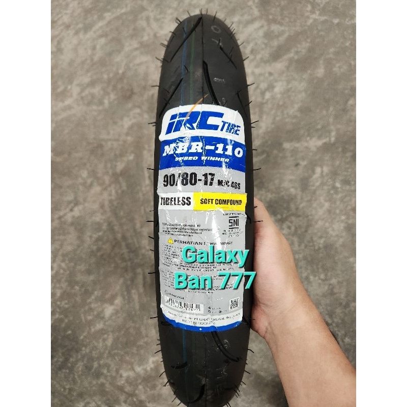 Jual Ban IRC 90/80-17 MBR110 Speed Winner Soft Compound Tubeless ...