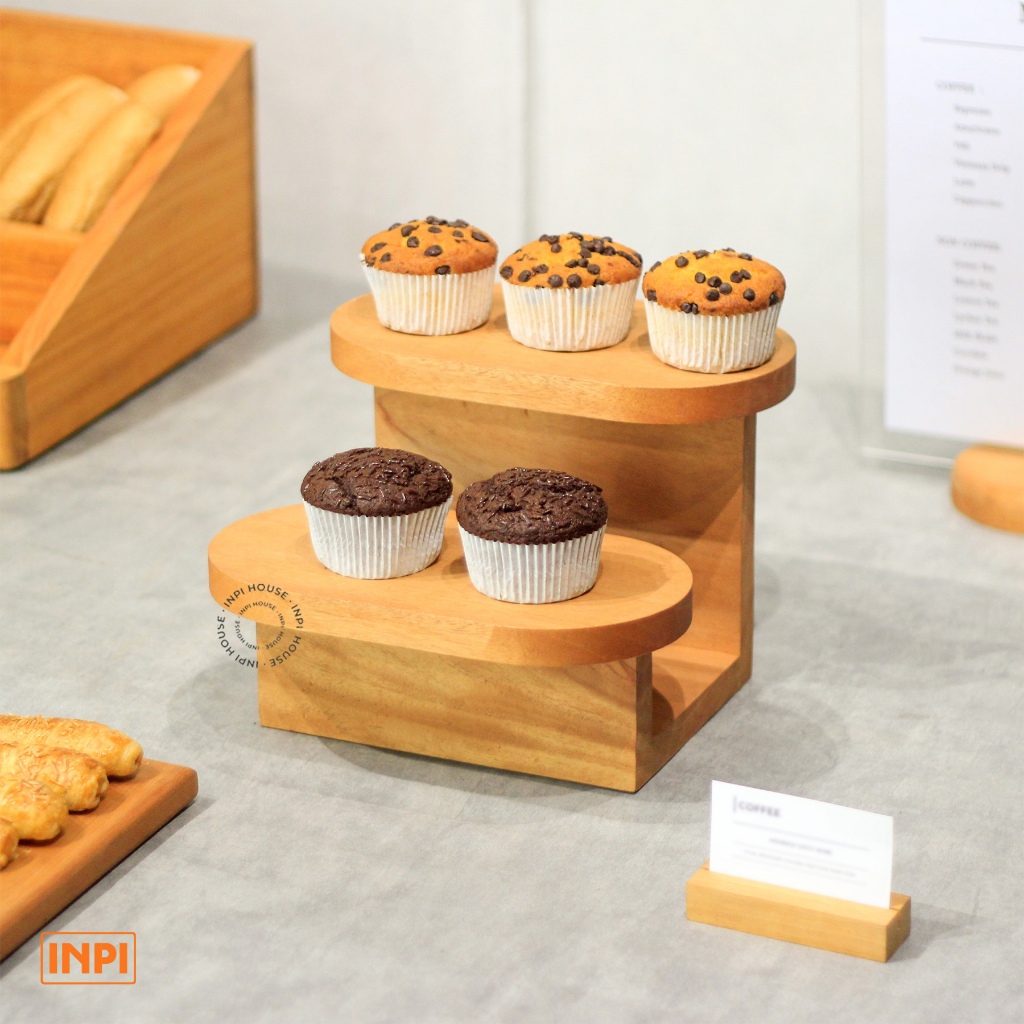 Jual Rak Kayu Susun Tingkat Kayu Mahoni Lonjong- INPI House | Shopee ...