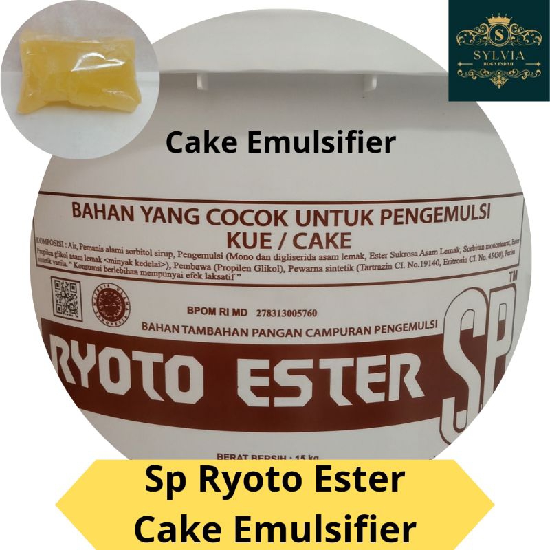Jual Sp Ryoto Ester Cake Emulsifier 50 gr Repack | Shopee Indonesia