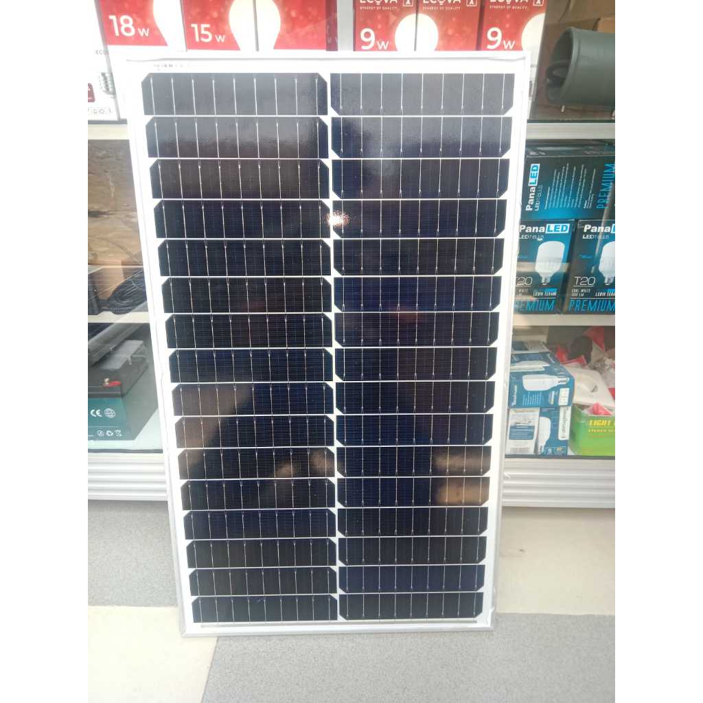Jual PANEL SURYA 50Wp MONOCRISTALINE SNI SUNWATT | Shopee Indonesia