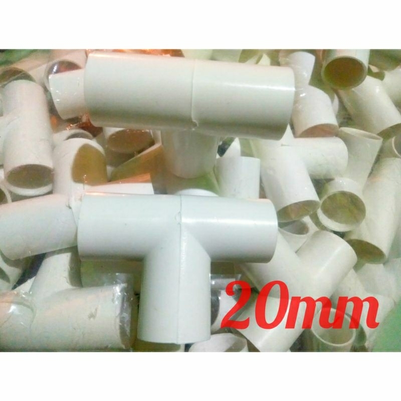 Jual Sock Tee 20mm pipa listrik conduit 20mm | Shopee Indonesia