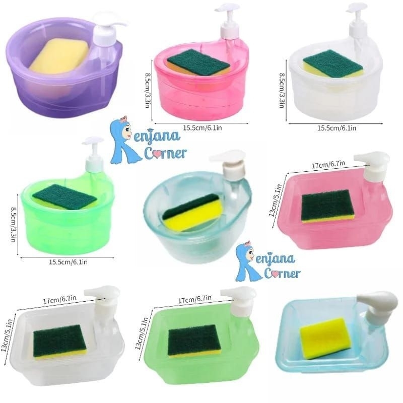 Jual Baskom Sabun Cuci Piring viral Mr DIY | Dispenser Botol tempat ...