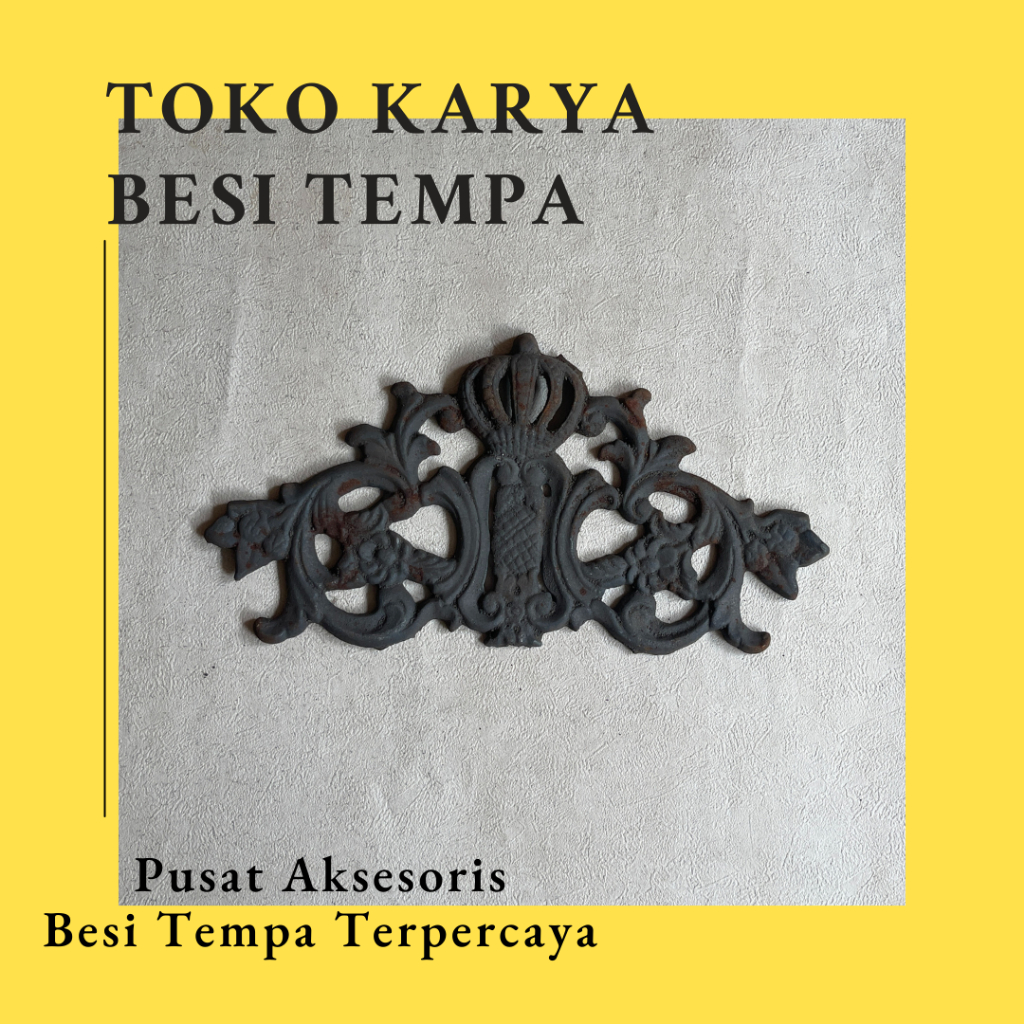 Jual Ornamen Pagar Kembang Cor Besi 221 / Ornamen Besi Tempa / Ornamen ...
