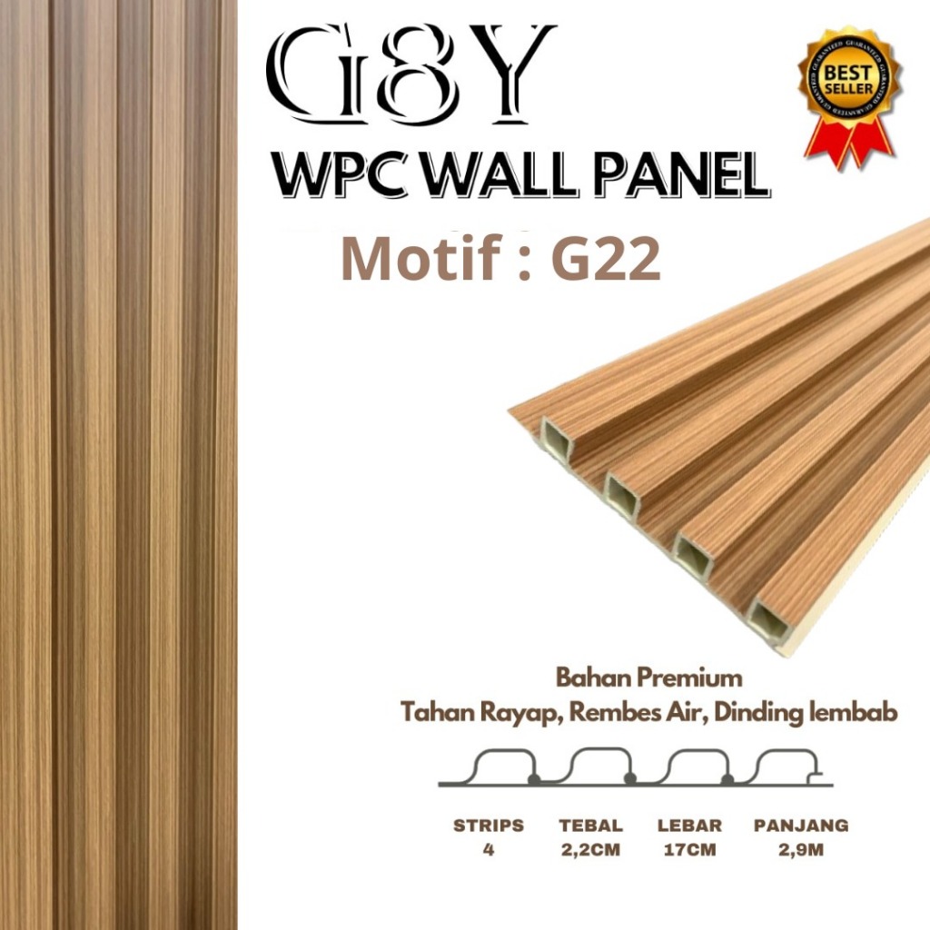 Jual WPC PANEL (PREMIUM) Panjang 3 Meter/Wpc Panel Terlengkap | Shopee Indonesia