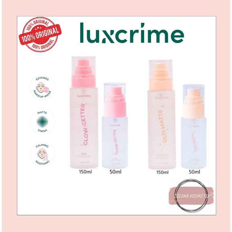 Jual Luxcrime Setting Spray 150ML | Shopee Indonesia