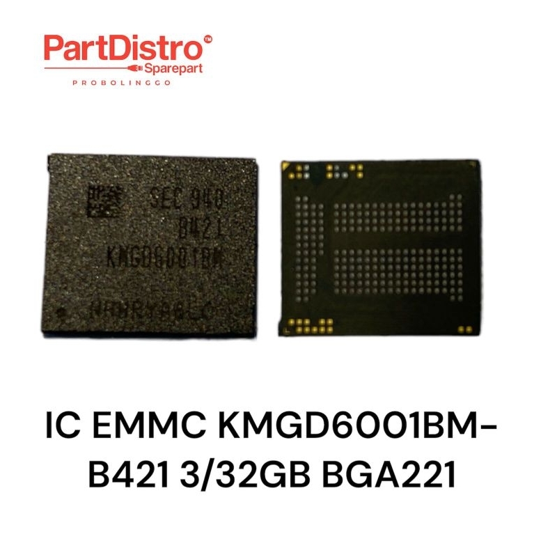 Jual IC EMMC KMGD6001BM-B421 3/32GB BGA221 2ND | Shopee Indonesia