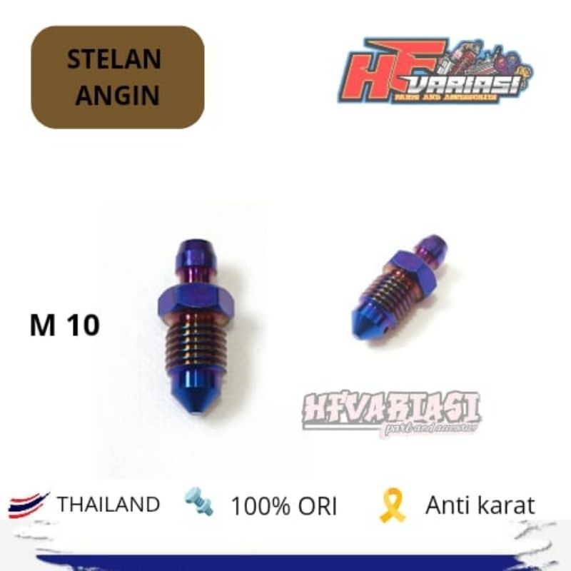 Jual Stelan Angin Drat Kasar M 10 Drat 14 Probolt Original Stainless ...
