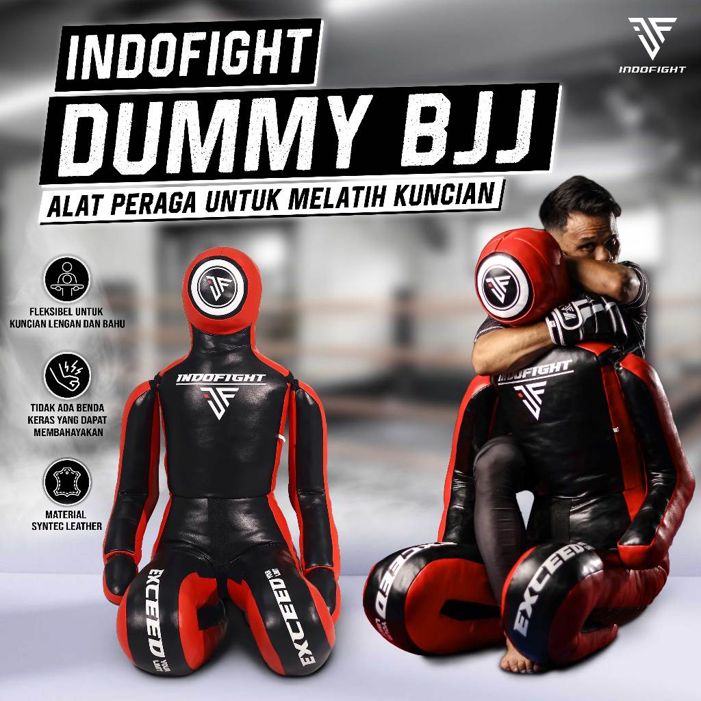 Jual Grappling Dummy BJJ Indofight Boneka Gulat MMA Jiujitsu Wrestling Dummy | Shopee Indonesia