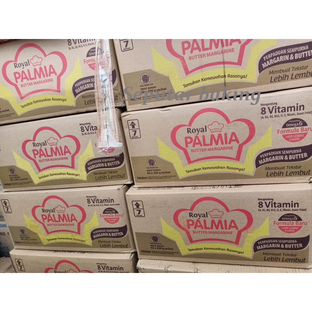 Jual Royal Palmia sachet 200gr (1dus isi 60pcs) exp Okt 2026 | Shopee ...