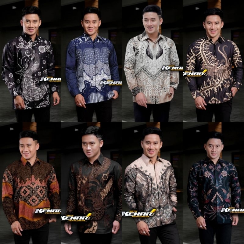 Jual Kemeja Batik Modern Lengan Panjang/Kemeja Pria Modis/Kemeja Batik ...