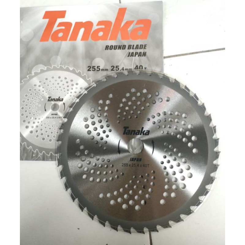 Jual PISAU BULAT TANAKA 40T JAPAN MESIN POTONG RUMPUT | Shopee Indonesia