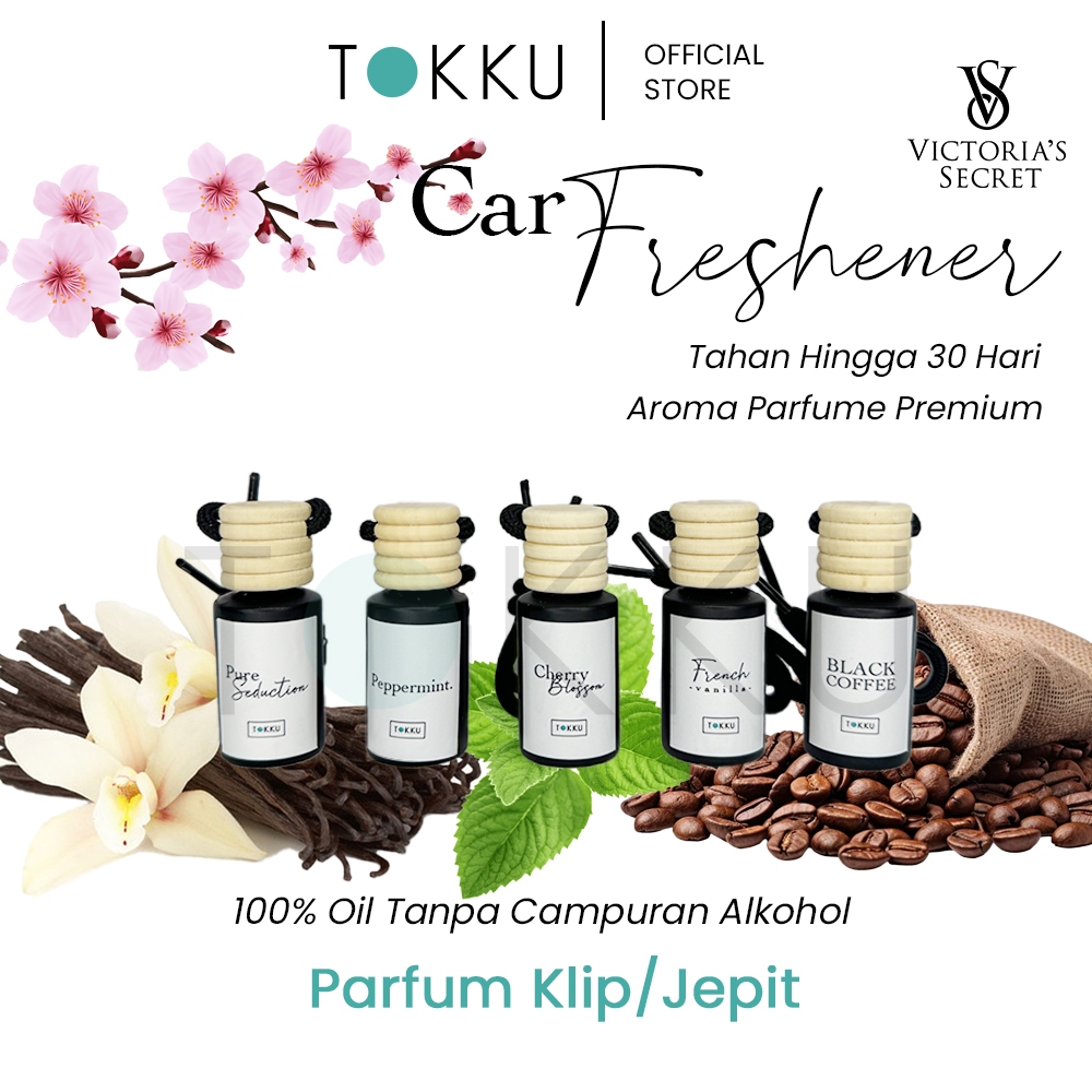 Jual TOKKU Car Freshener Parfum Mobil Ruangan Gantung Universal VS Pure ...