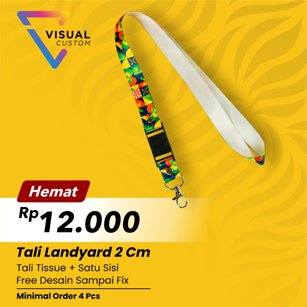 Jual Tali Landyard 2 Cm (Satu Sisi) | Shopee Indonesia