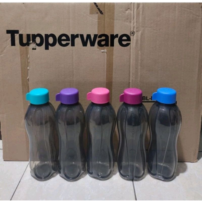 Jual Tupperware botol minum botol ECO 750ml tutup ulir 1pcs | Shopee ...