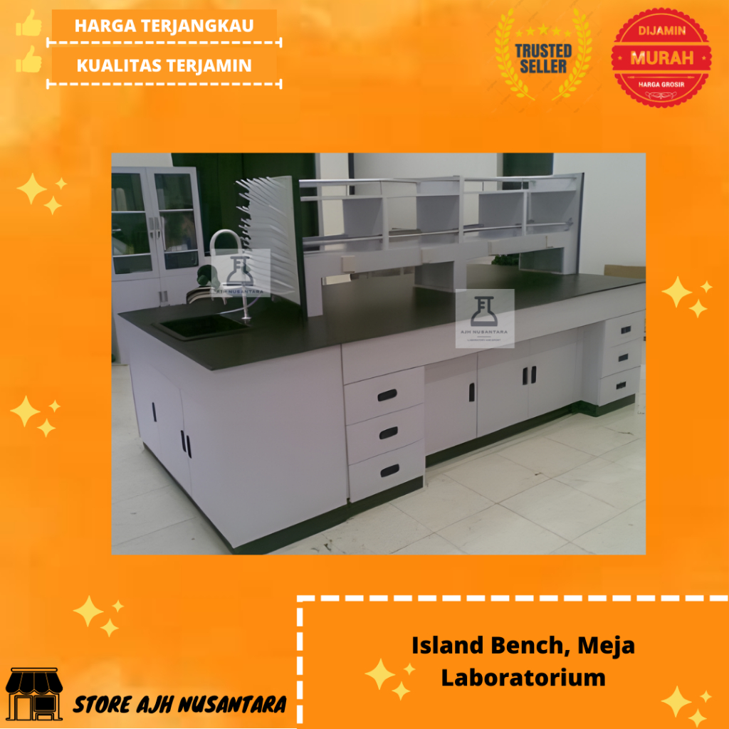 Jual Island Bench Phenolic 6-300CPR: HPL Multiplex, Phenolic Table, 9 ...