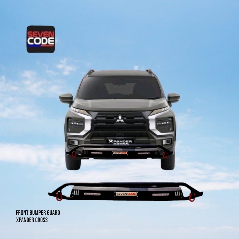 Jual BUMPER GUARD NEW XPANDER CROSS COBRA STYLE - SEVENCODE | Shopee ...
