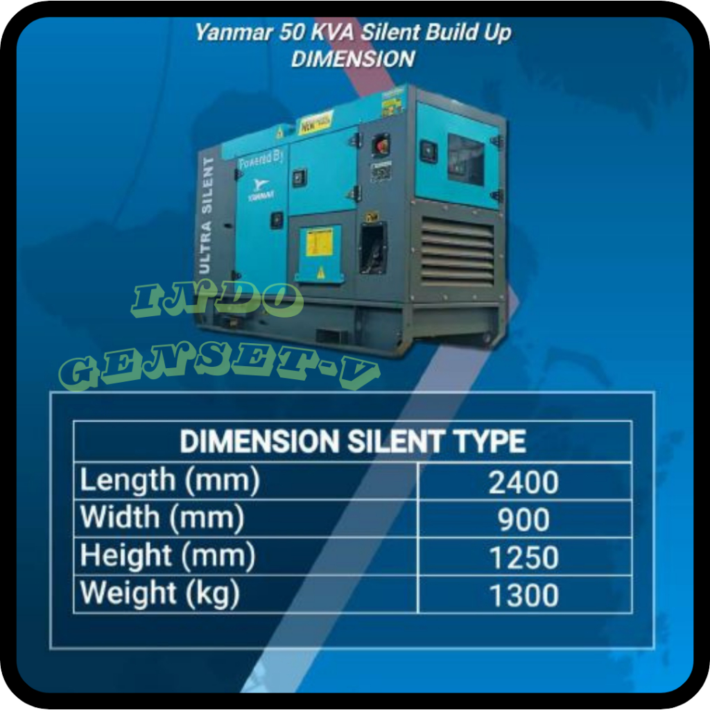 Jual GENSET SILENT 50KVA YANMAR | Shopee Indonesia