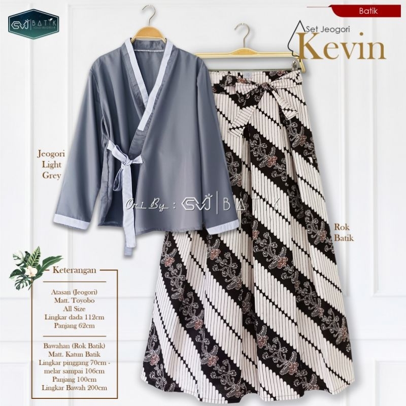 Jual SET BATIK WANITA HANBOOK JEOGORI TRADISIONAL KOREA KOMBINASI ROK ...