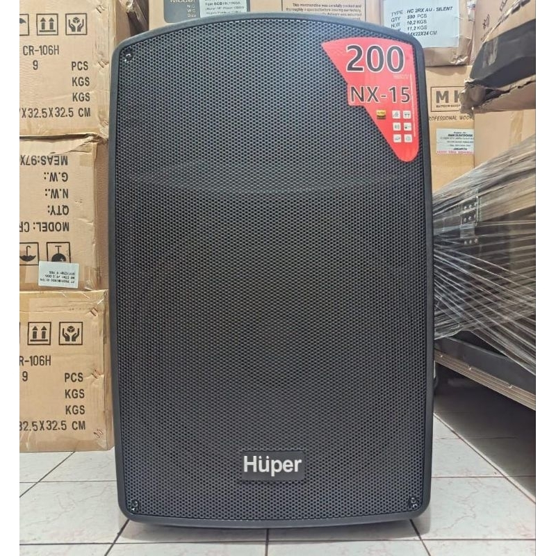 Jual SPEAKER HUPER NX15 15 INCH PORTABLE BLUETOOTH GARANSI 1TAHUN ...