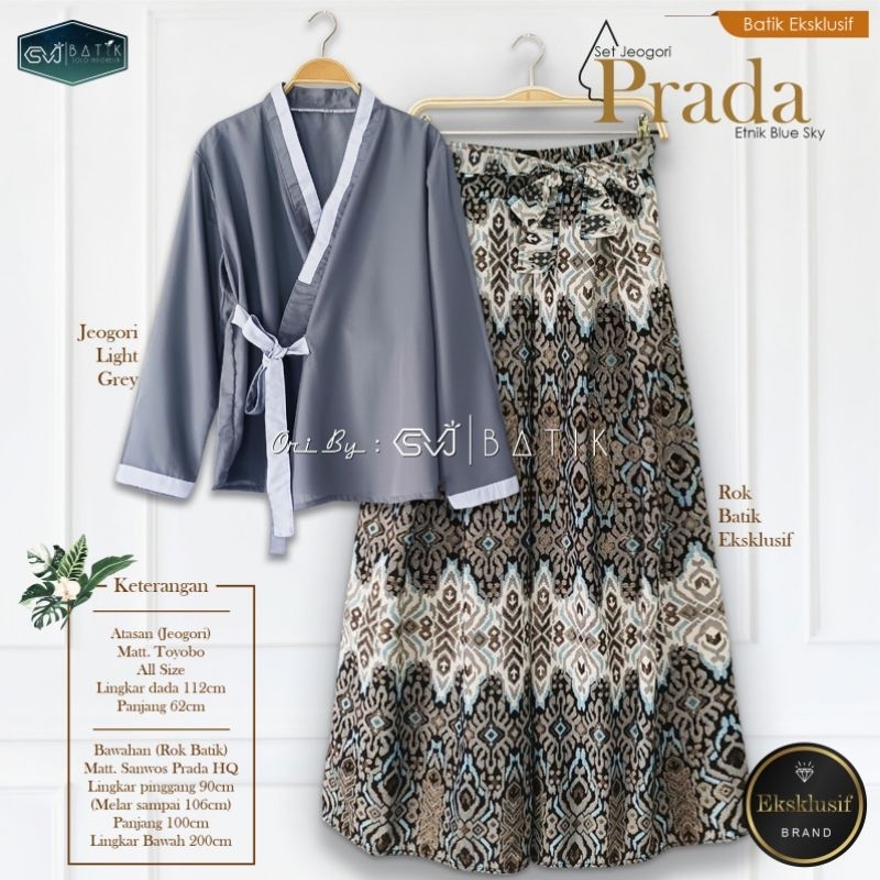 Jual SET BATIK WANITA HANBOOK JEOGORI TRADISIONAL KOREA KOMBINASI ROK ...